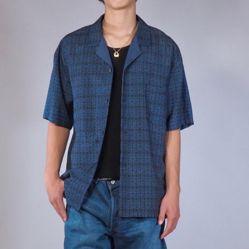 【日本製造】UMUI for Denim、升級改造和服男士襯衫 、靛藍 UMUI｜男襯衫/休閒襯衫人氣榜 - Pinkoi