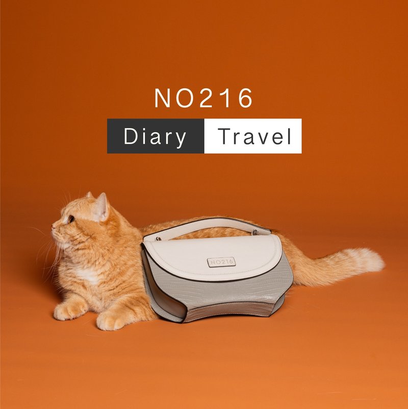 海洋色-弧形手提肩背包-灰色 NO216｜手提包/手提袋人氣榜 - Pinkoi