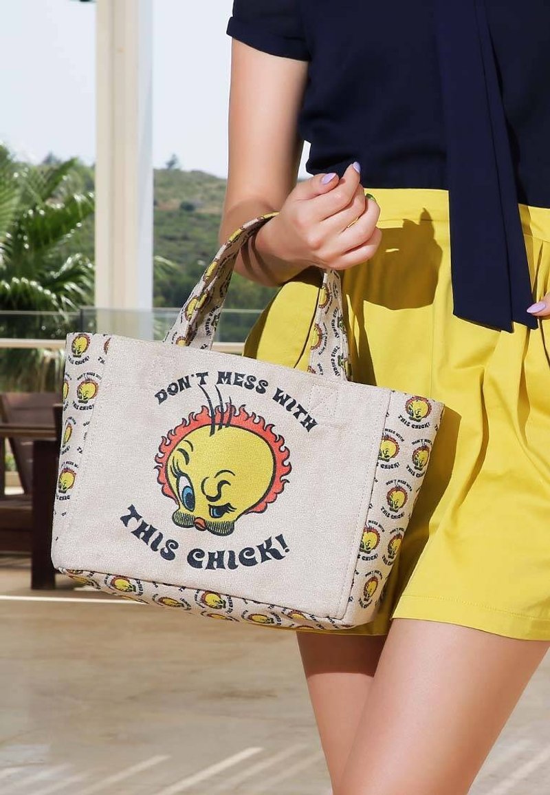 【禮物精選】華納兄弟Tweety翠兒崔弟 樂一通卡通手挽袋單肩包 Style Your Way (DOGO HK)｜手提包/手提袋人氣榜 - Pinkoi