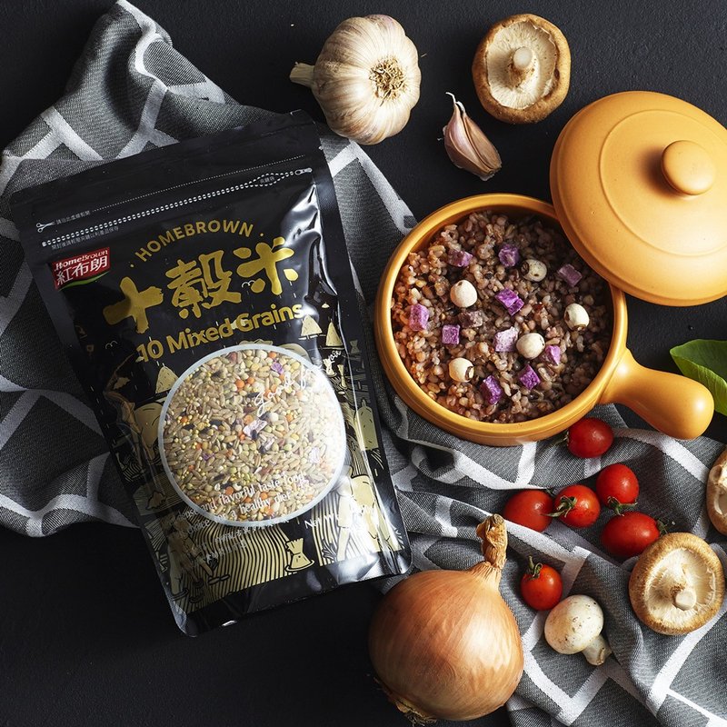 Red Brown Ten Grain Rice (900g/bag) - Shop Home Brown Grains & Rice ...