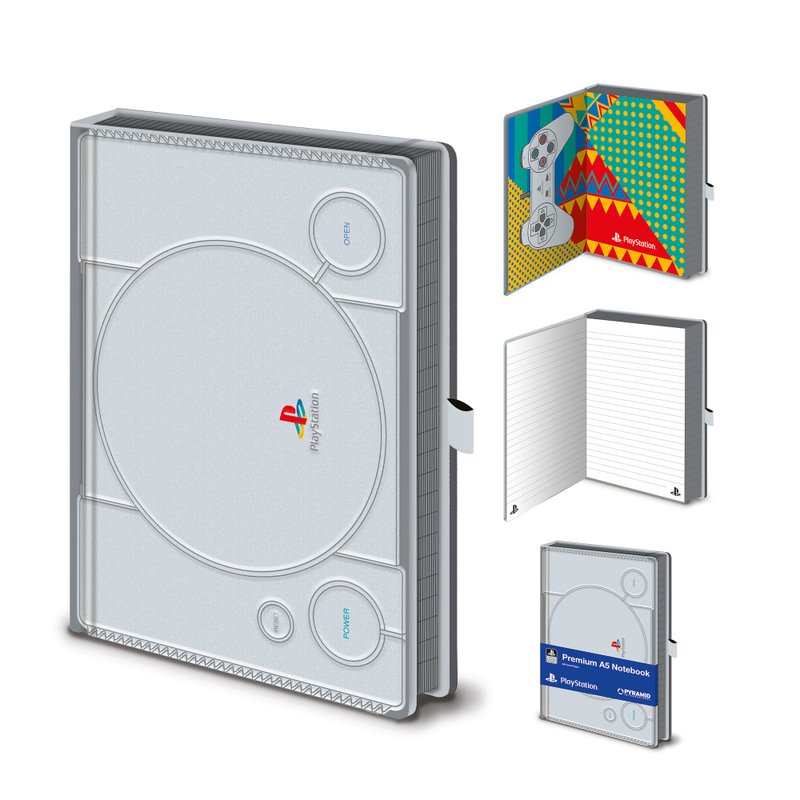 【原裝英國入口】 Playstation經典複古A5筆記本 Pyramid UK｜筆記本/手帳人氣榜 - Pinkoi