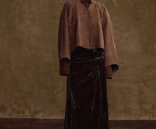 Ancient Chinese Hemp Clothing Tai Chi Apparel Chinese Style Silk Hemp