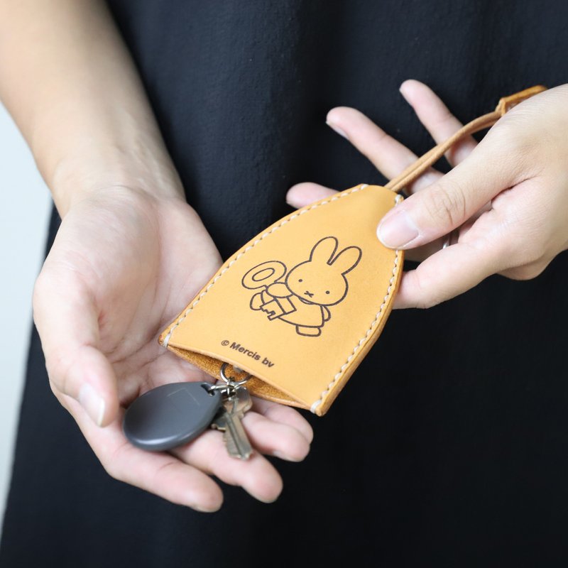 【70 years of Miffy】米菲兔聯名-真皮鑰匙包Key Bag 森下樹 SENSIASHU｜鑰匙圈/鑰匙包人氣榜 - Pinkoi