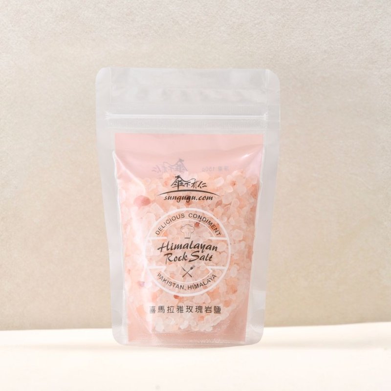 喜馬拉雅山玫瑰岩鹽150g袋裝(粗鹽) 傘下有仁_蔬食料理包．柴米油鹽醬醋茶｜醬料/調味料人氣榜 - Pinkoi