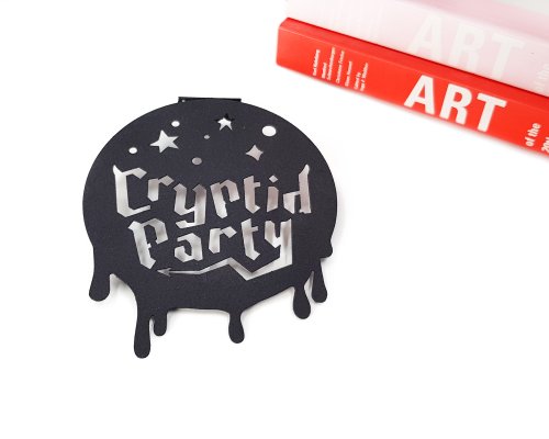 Metal Bookmark Cryptid Party - Shop Design Atelier Article Bookmarks ...