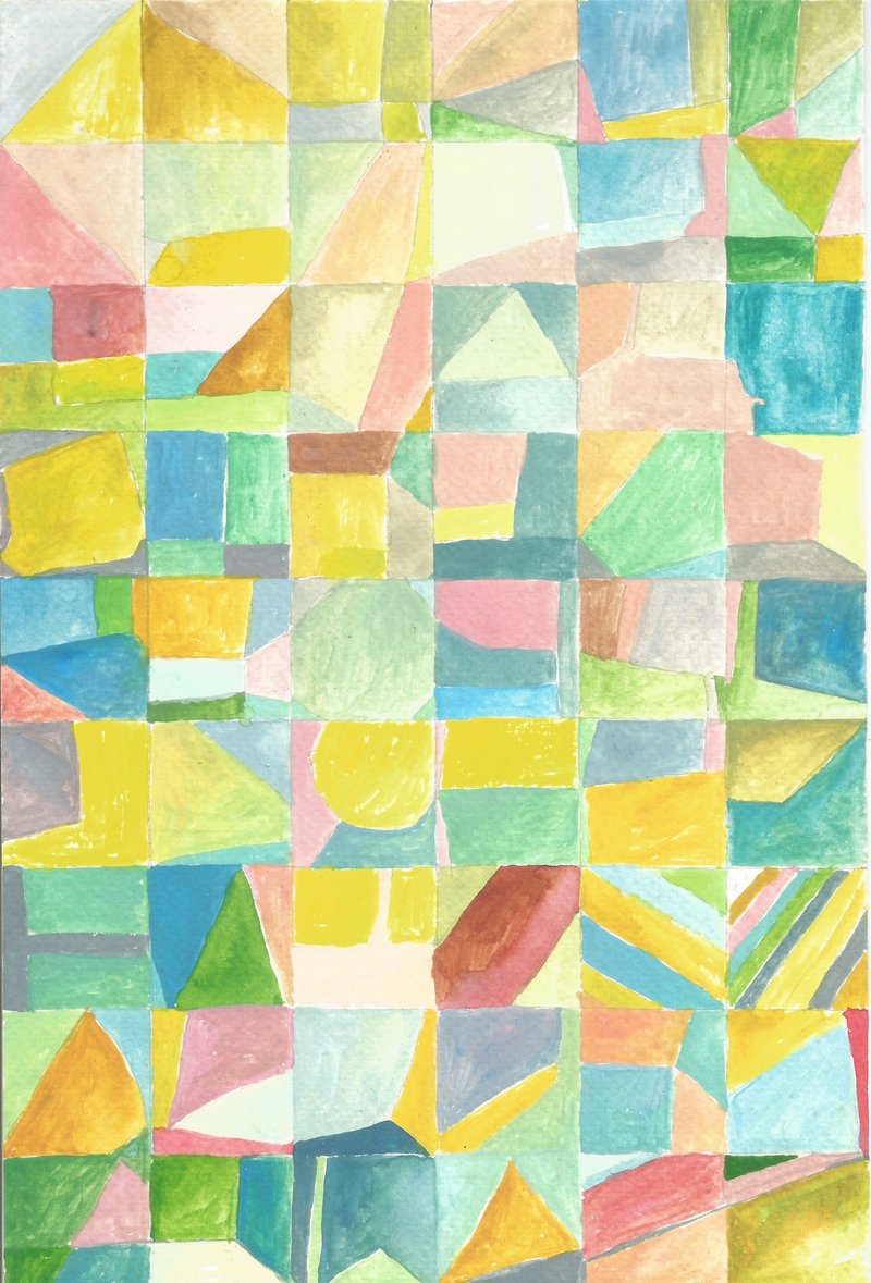 水彩繪畫--方框裡的自由 cyLee｜海報/掛畫/掛布人氣榜 - Pinkoi