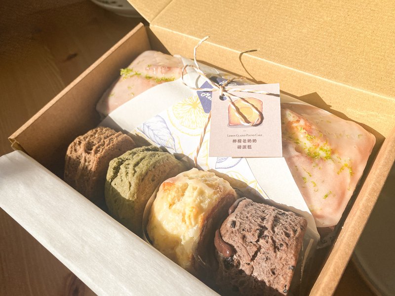 【免運自選組合】綜合口味比司吉、磅蛋糕 - 設計館 彌洛秋森 MellowBite 蛋糕/甜點 - Pinkoi