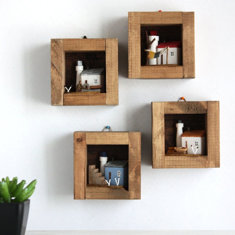 流木インテリア-潮騒とカモメ-NB (box type) Savoy design｜擺飾/家飾品人氣榜 - Pinkoi