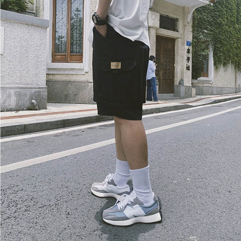 NBNO summer tooling casual shorts loose couple five-point pants - Shop ...