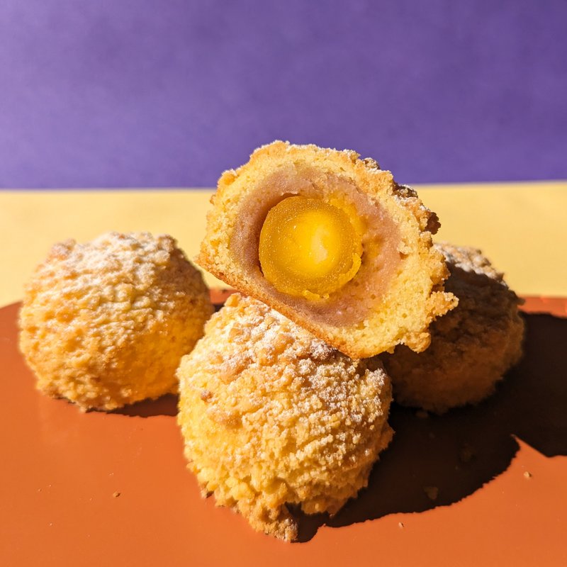 【Bijie Crisp】Crispy Jinbao Biji Crispy│Egg Yolk Crispy that turns into Biscuit│Taro Puree ...