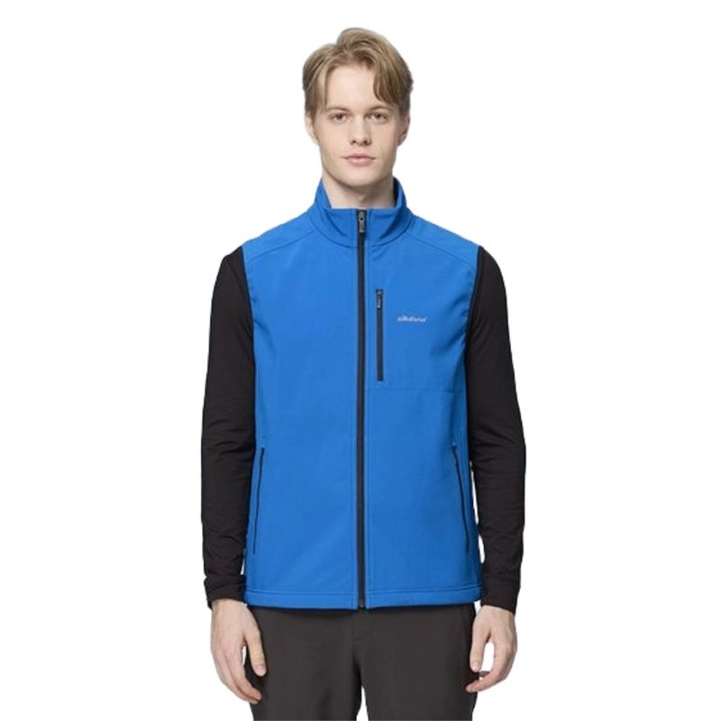 【Wildland 荒野】防風防潑保暖機能背心 男 0B22706-70 寶藍色 Wildland荒野戶外｜男背心人氣榜 - Pinkoi