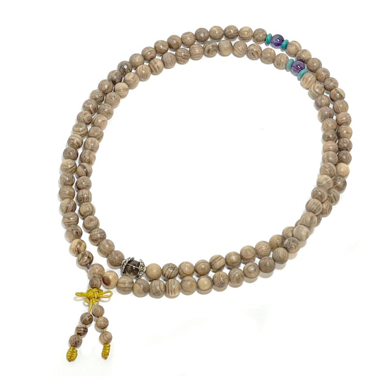 8mm 越南沉香108手串 - 設計館 Wheel of Life 心靈加油站 手鍊/手環 - Pinkoi