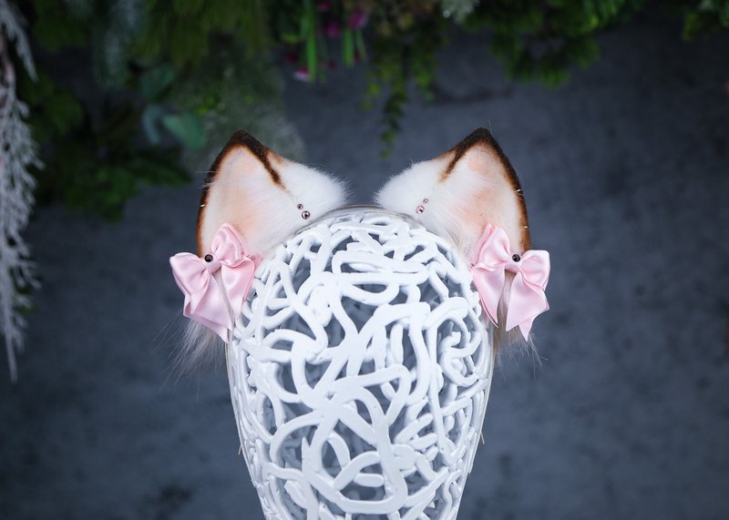 Ragdoll Kitten Ears Faux Fur Cat Ears Headband Catzo Club｜髮夾/髮圈人氣榜 - Pinkoi