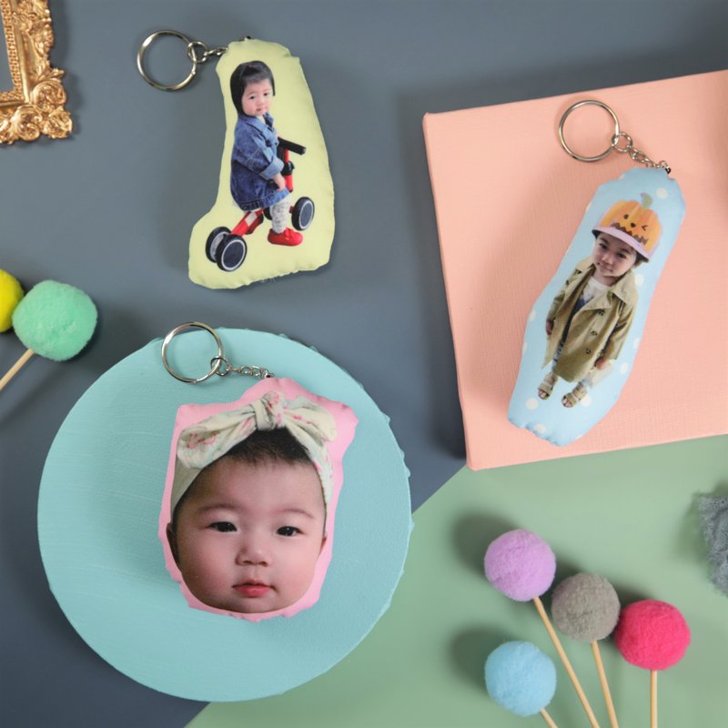 customized lovely key ring for hanging decoration is made by children's ...