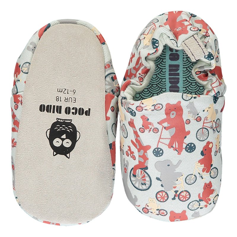 Poco Nido (UK) Baby/BB Shoe/Kids learning Shoe - Bear Bikes Grey - Shop ...