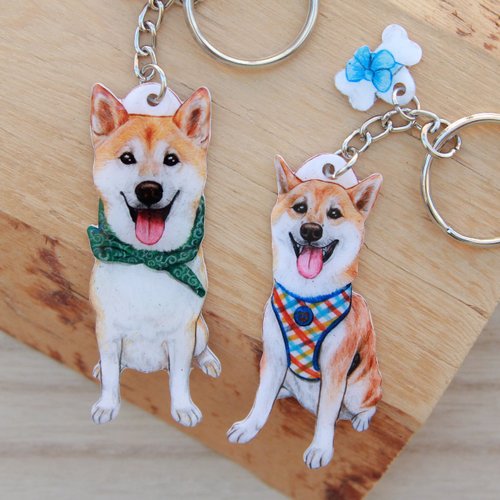 Pet customized key ring-single - Shop missyumao Other - Pinkoi