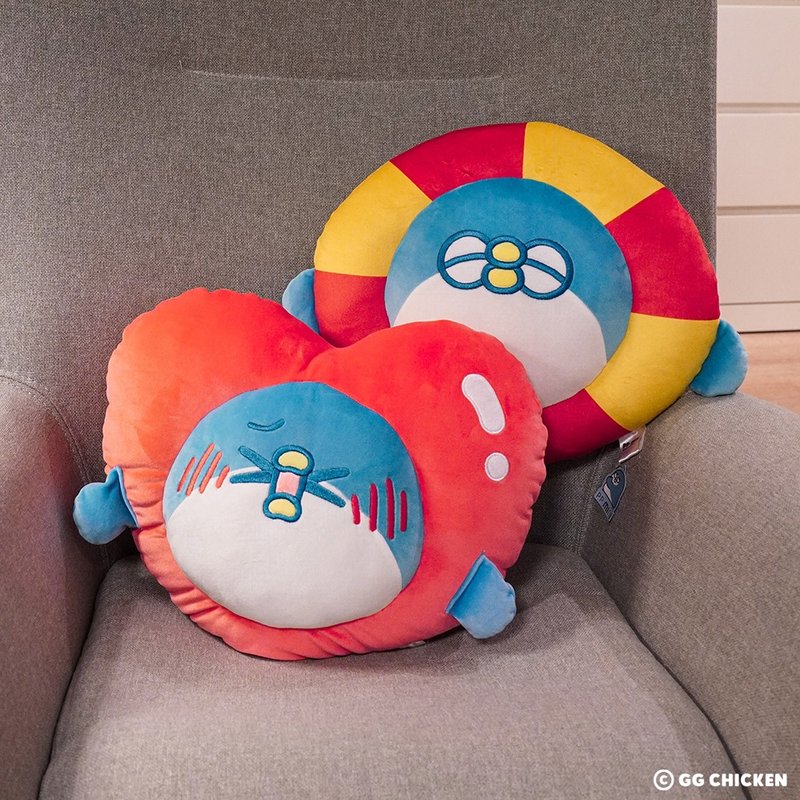 PP mini 小小企鵝-絨毛抱枕(泳圈款/愛心款) 聚塔｜枕頭/抱枕人氣榜 - Pinkoi