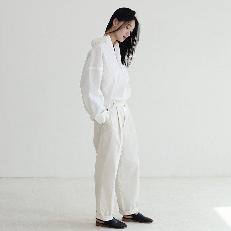 KOOW 經典白襯衫 嬉皮廓形男朋友襯衫 KOOW｜女襯衫人氣榜 - Pinkoi