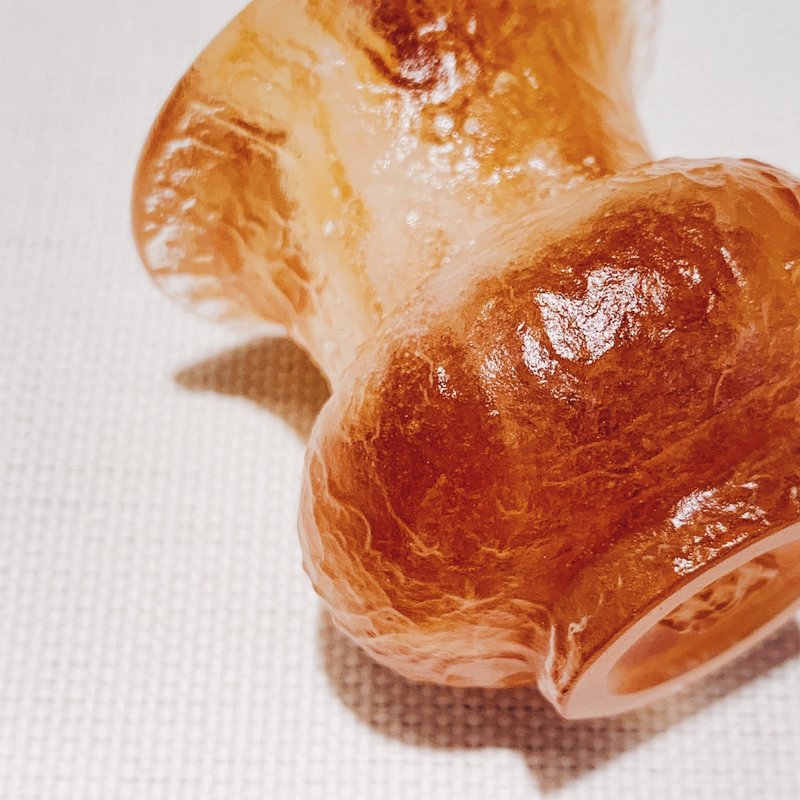 琉璃 琥珀 蓋置 拾金 | SHI-JIN｜茶壺/茶杯/茶具人氣榜 - Pinkoi