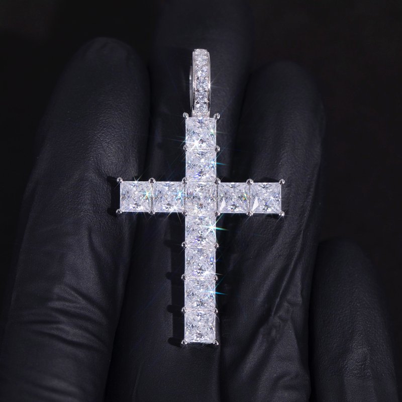 Wbj 5mm公主方十字架吊墜項鍊 WBJ訂製珠寶｜項鍊人氣榜 - Pinkoi