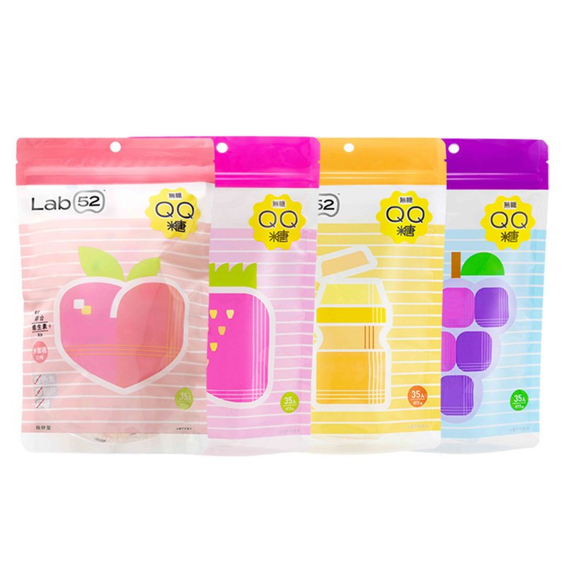 【Lab52 齒妍堂】無糖QQ糖 87.5g/包 Lab52齒妍堂｜零食/點心人氣榜 - Pinkoi