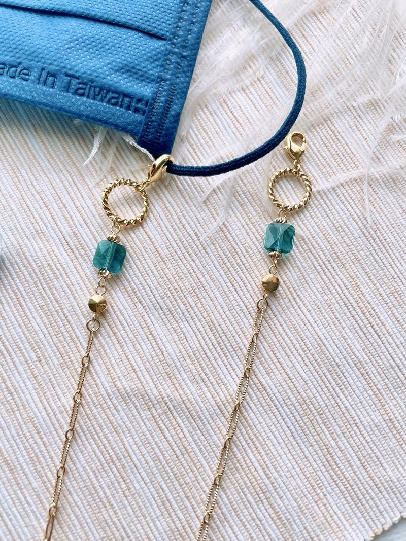 Swarovski crystal mask chain [epidemic prevention fashion mask chain ...