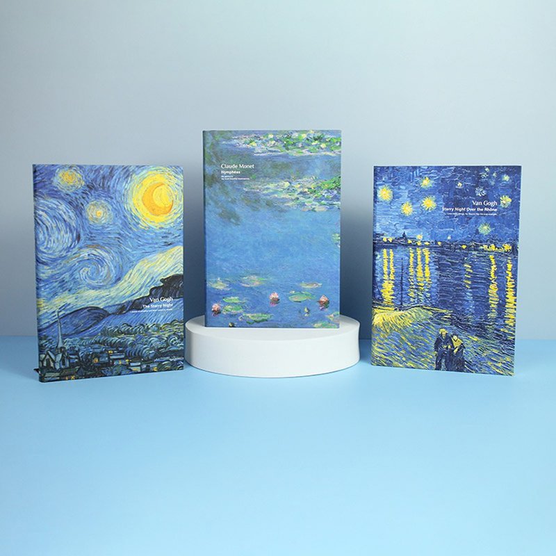 Chuyu B6/32K精裝筆記(方格/橫線)/筆記本/加厚/世界名畫-96張 珠友文化 Chuyu Culture｜筆記本/手帳人氣榜 ...