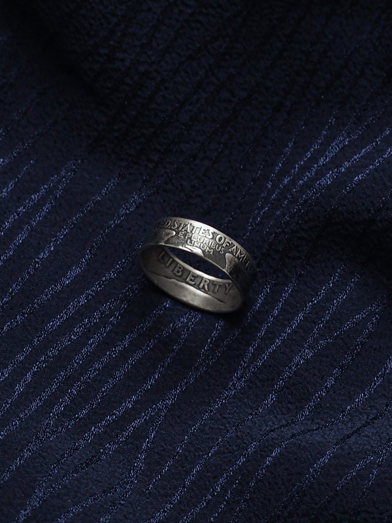 美國25美分硬幣戒指 Riley the jewellery｜戒指人氣榜 - Pinkoi