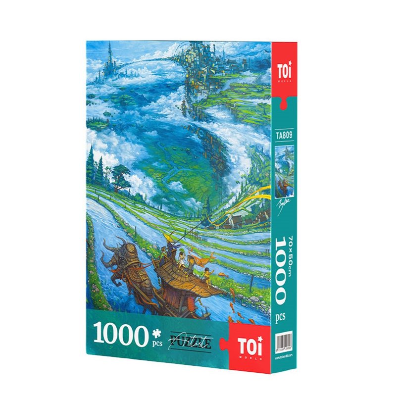 TOi Tuyi [Yunjian] Jigsaw Puzzle 1000 Pieces DIY Birthday Illustration ...
