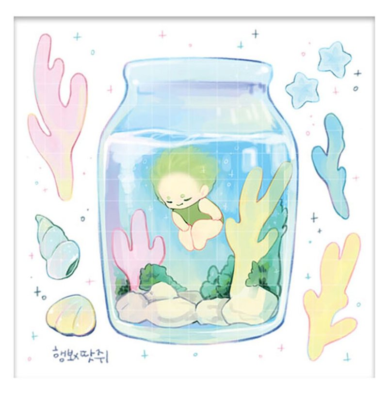 marimo cute animal sticker (ddatchi) - Shop honne market Stickers - Pinkoi