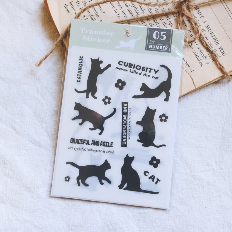 Transfer sticker-2024-05 - Shop soniaillustration Stickers - Pinkoi
