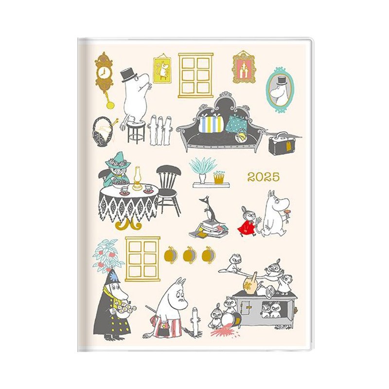 【MOOMINx日本SUN-STAR】B6 手帳週計劃【特別版】 我適文創｜筆記本/手帳人氣榜 - Pinkoi