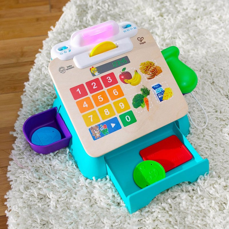 【禮物】德國Hape Baby Einstein 計算功能收銀機 德國Hape｜寶寶/兒童玩具/玩偶人氣榜 - Pinkoi