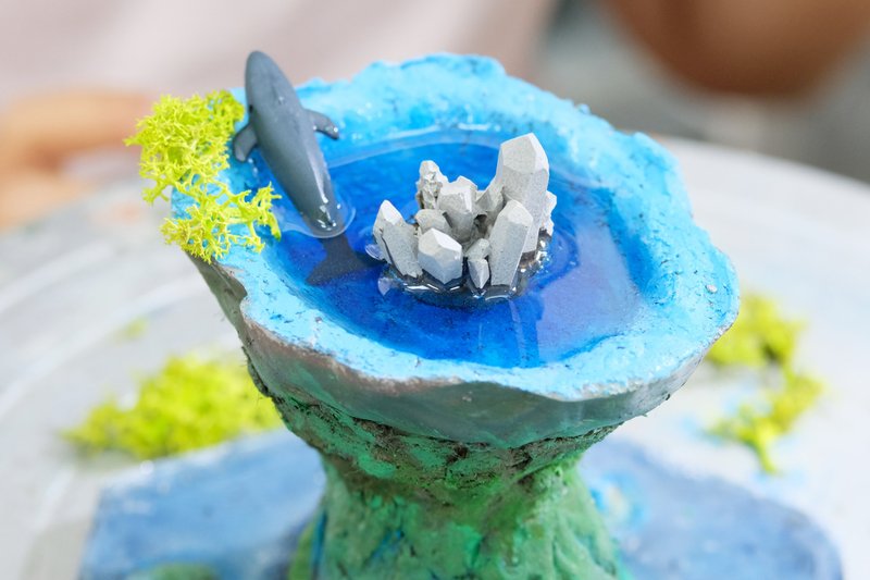 【Workshop(s)】Customized scene waterscape hand-made course epoxy resin ...