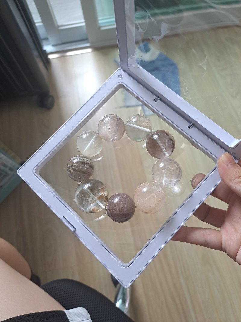 Two Large Maimai Rabbit Fur Crystal Lucky Bags and a Gift - Shop snowkeeper Bracelets - Pinkoi