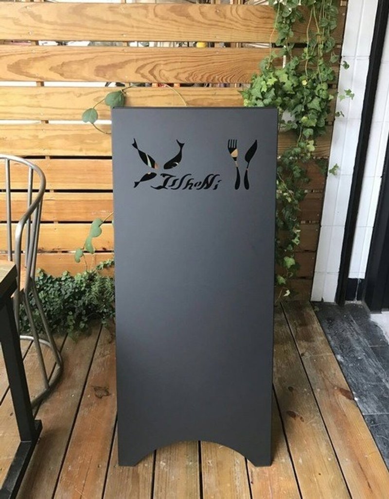 ＊Unique ＊Iron triangle stand-up customized pattern page, advertising ...