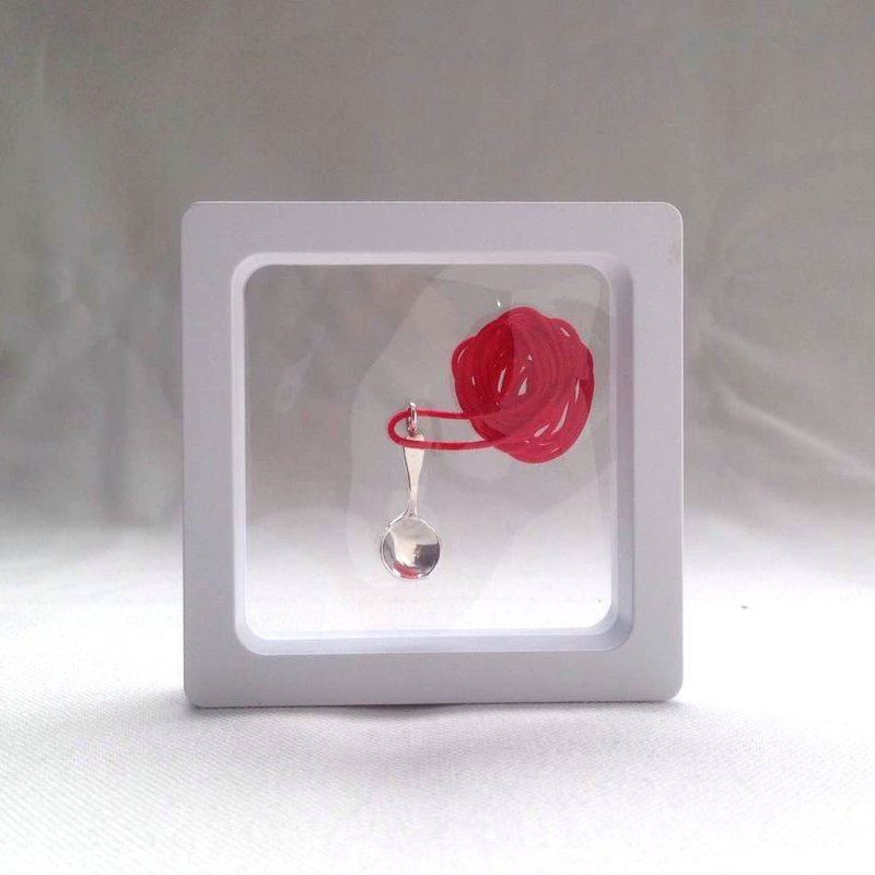 小銀湯匙-寶寶的禮物 Yenz Lin｜項鍊人氣榜 - Pinkoi