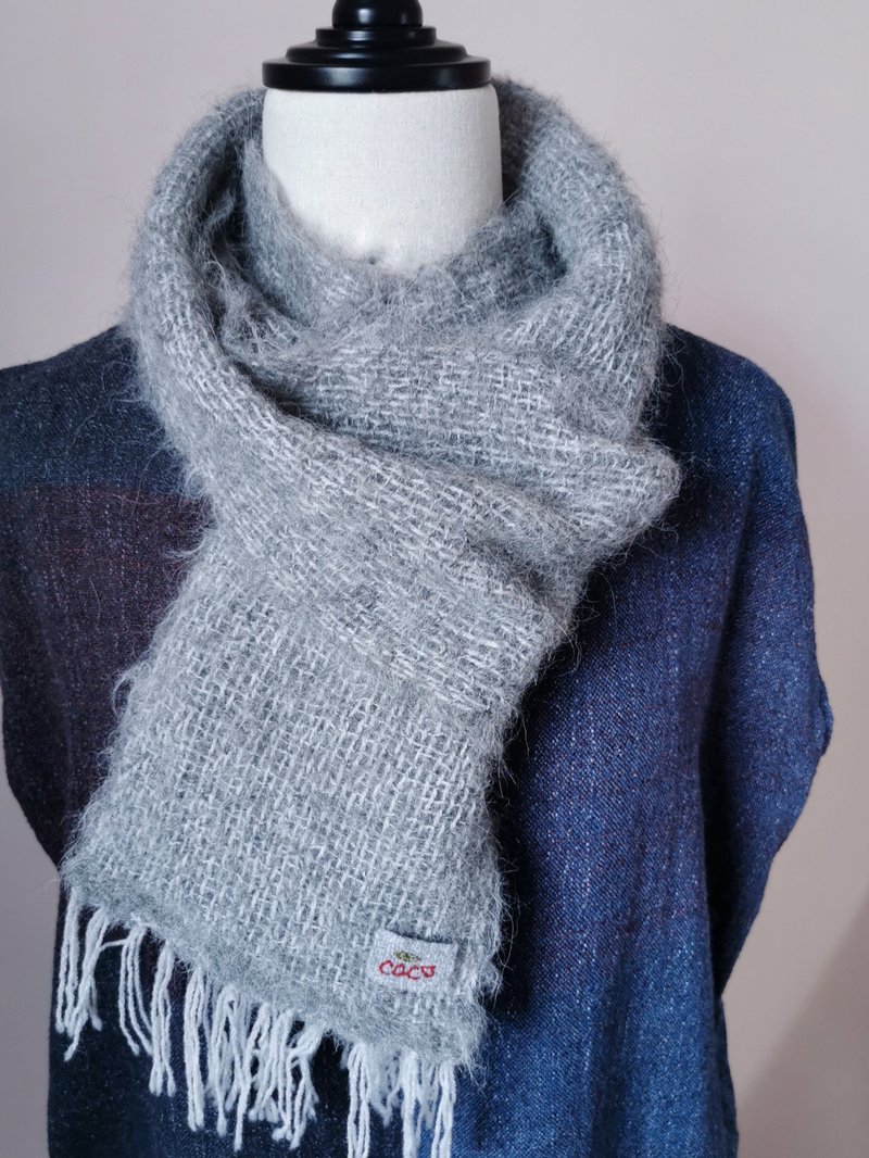 Handwoven by Beatrice | Handwoven Alpaca Sea Scarf - Shop CaCa Crafts ...