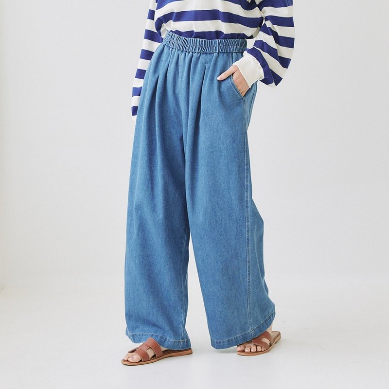 【Simply Yours】基本款牛仔直筒長褲 深藍F Simply Yours｜女長褲人氣榜 - Pinkoi