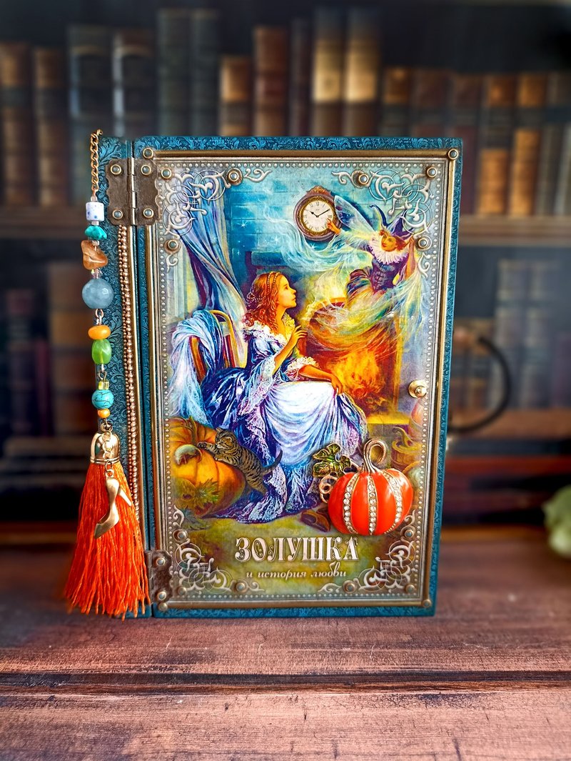 Vintage Book box, Cinderella's box, Tarot books, Tarot card box ...