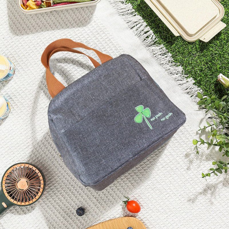 Chuyu 保冷保溫便當袋-幸運草/野餐袋/保溫袋/購物袋/便當袋 珠友文化 Chuyu Culture｜便當盒/食物袋人氣榜 - Pinkoi