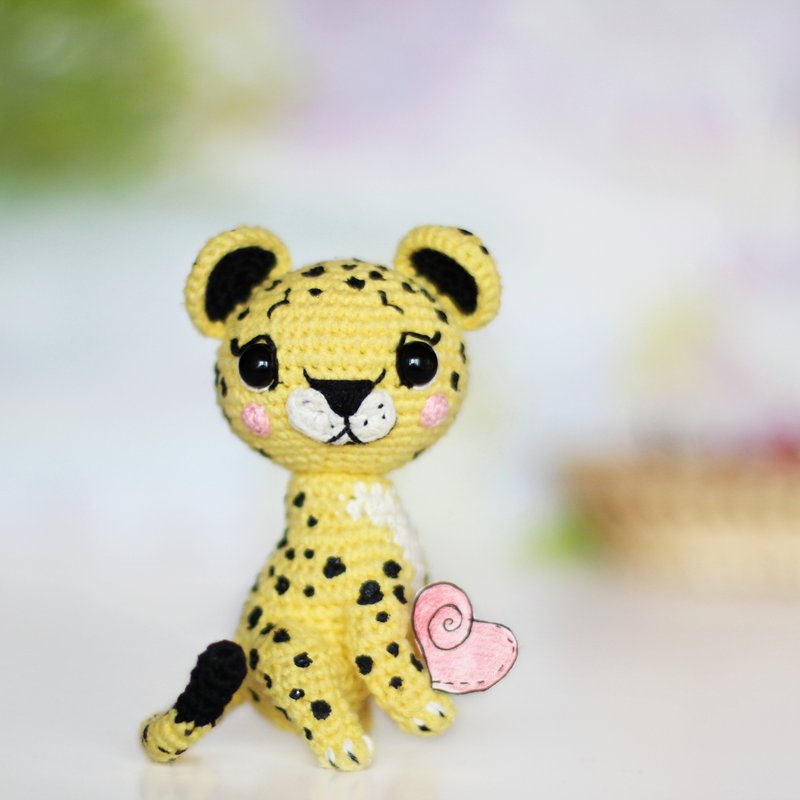 【Digital】Crochet pattern leopard, PDF Digital Download, DIY Amigurumi ...