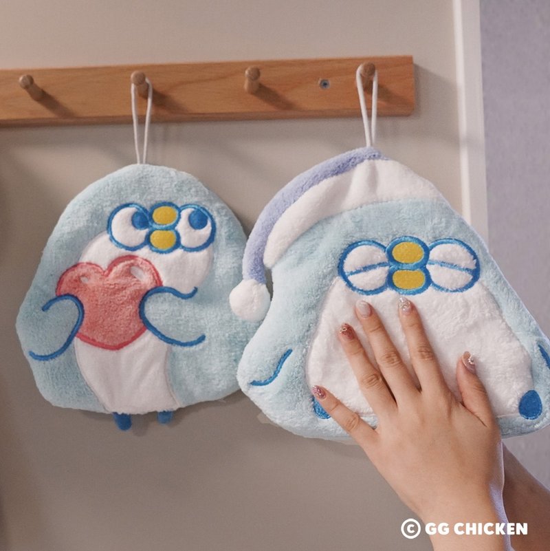 PP mini 小小企鵝-擦手巾(愛心款/睡帽款) 聚塔｜毛巾/浴巾人氣榜 - Pinkoi