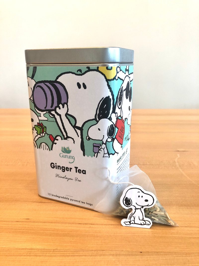 Limited Edition Snoopy Tea - Organic Ginger - สตูดิโอ Gurung ...