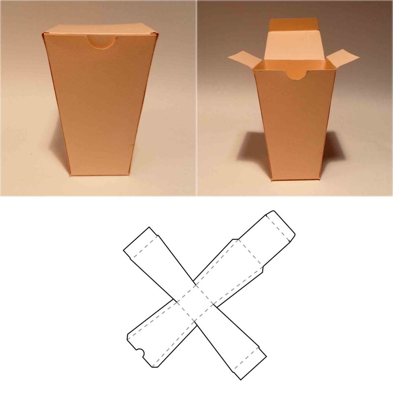 【數位】Cup box template, coffee cup box, paper cup box, coffee box ...