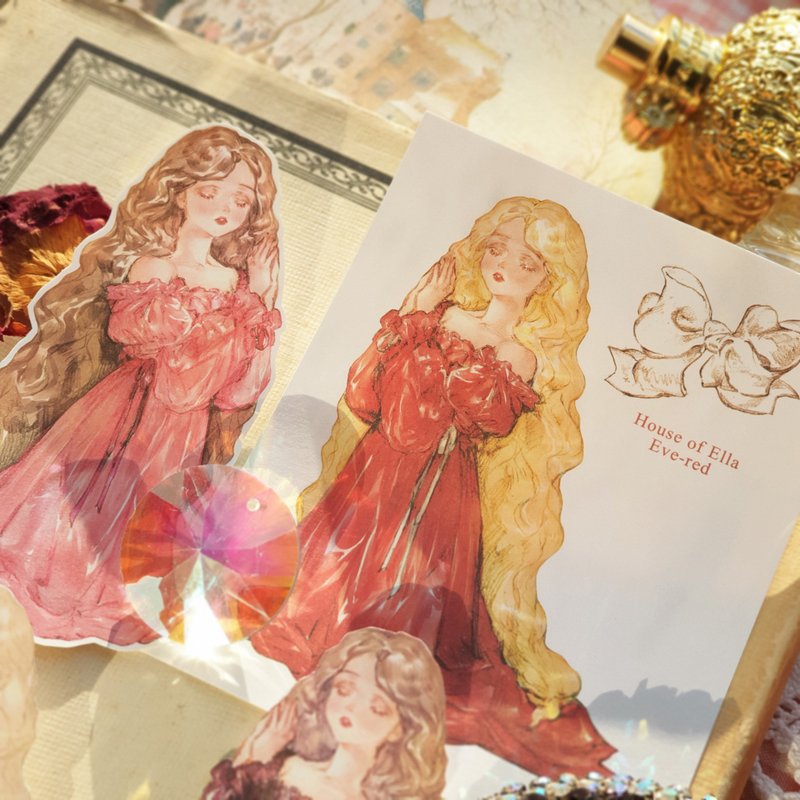 Eve sticker SET House of Ella｜貼紙人氣榜 - Pinkoi