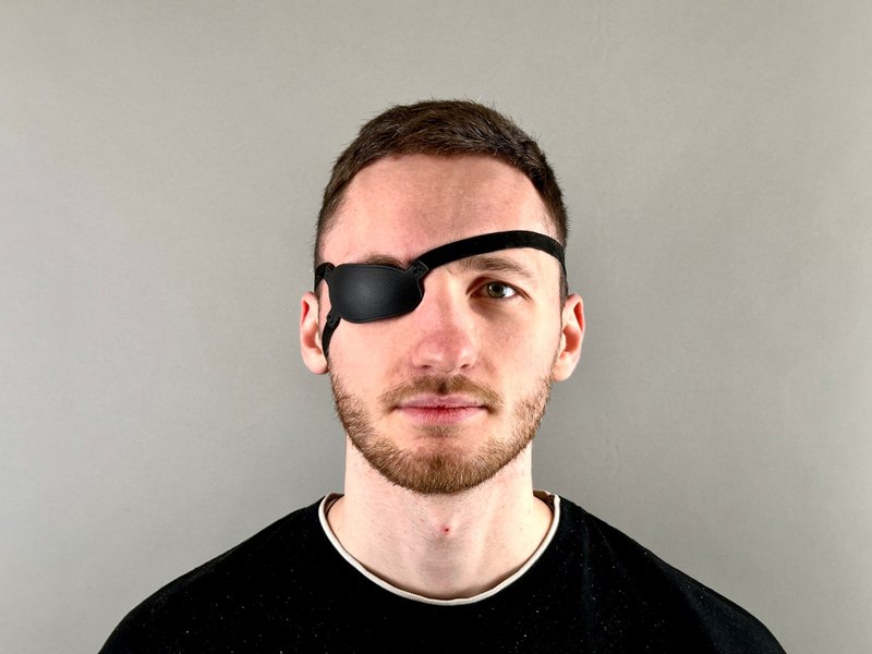 Kenpachi Leather Eye Patch | Kenpachi Zaraki Eye Patch | Man Eye Patch | - 設計館 mokvok 眼罩 - Pinkoi