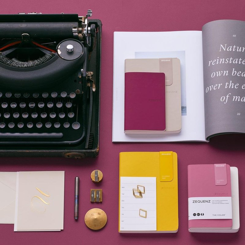 Color A6- Mustard - Ruled - Shop zequenz Notebooks & Journals - Pinkoi