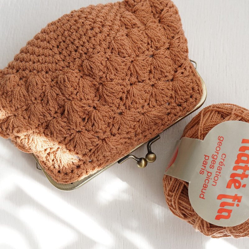 Ba-ba handmade Crochet pouch No.C1667 - 設計館 SHOP2155 化妝包/收納袋 - Pinkoi