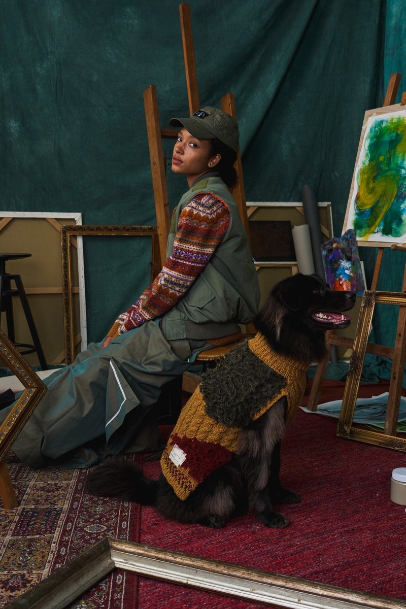 MULTI LAB - 407 Fluffy cable knit made in RWS wool and alpaca - Shop ...